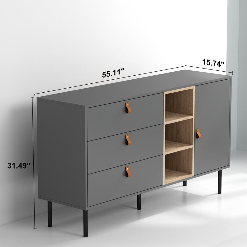 Ebern Designs Wyitt 55.12'' Sideboard | Wayfair